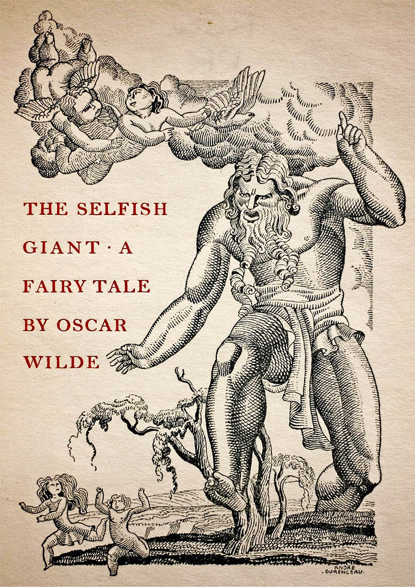 Oscar Wilde The Selfish Giant Poster – snowgooseandlily