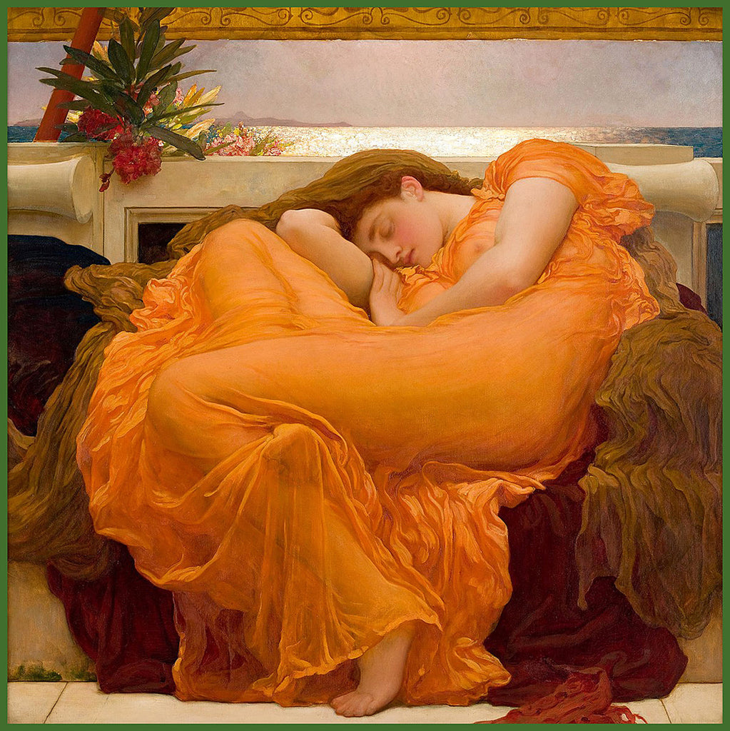 Leighton 'Flaming June' Tote Bag – snowgooseandlily