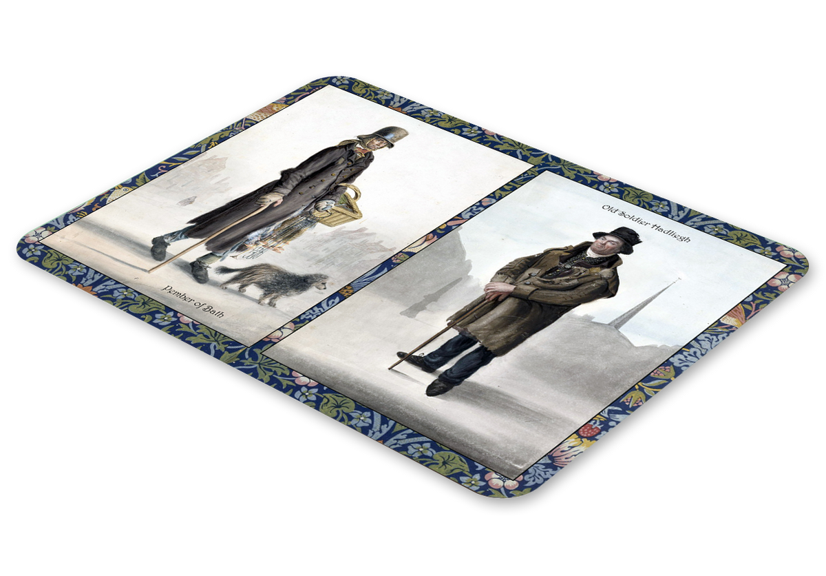 Pember & the Old Soldier by John Dempsey - Place Mat – snowgooseandlily