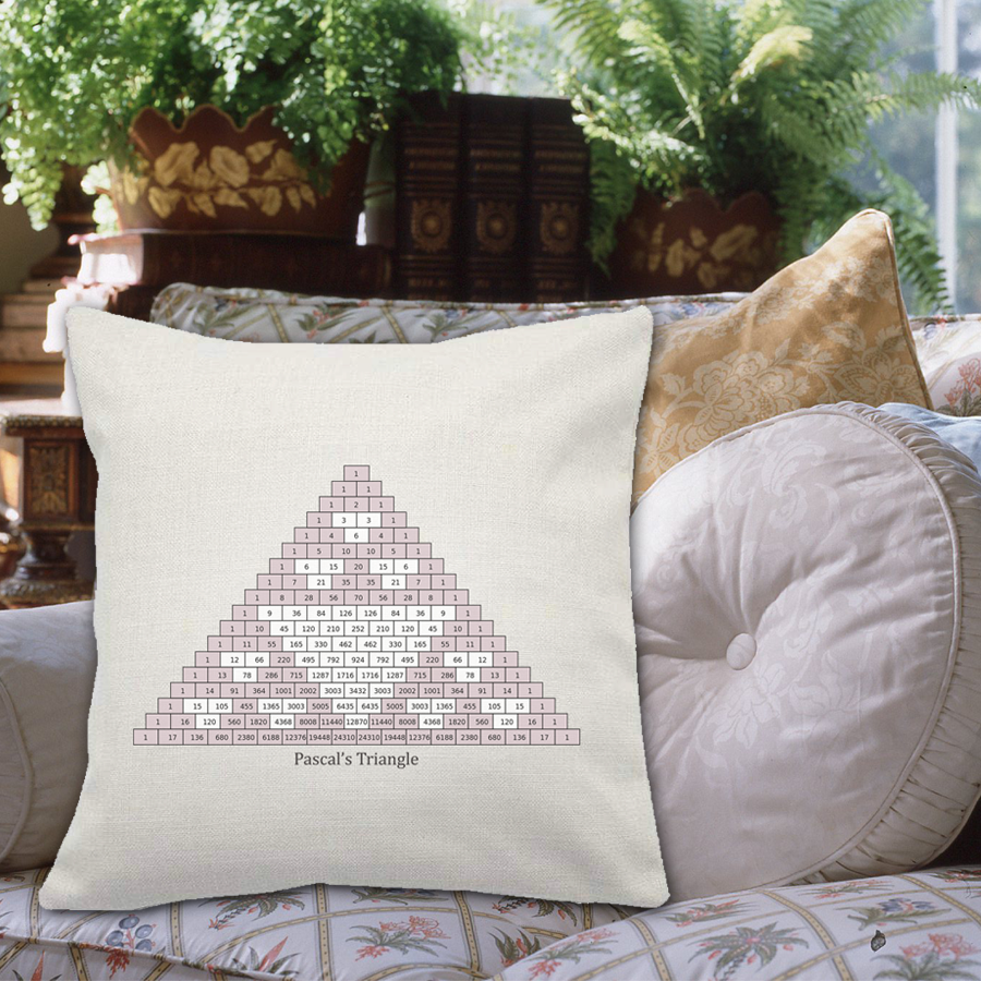 Pascal's Triangle Cushion Cover – snowgooseandlily