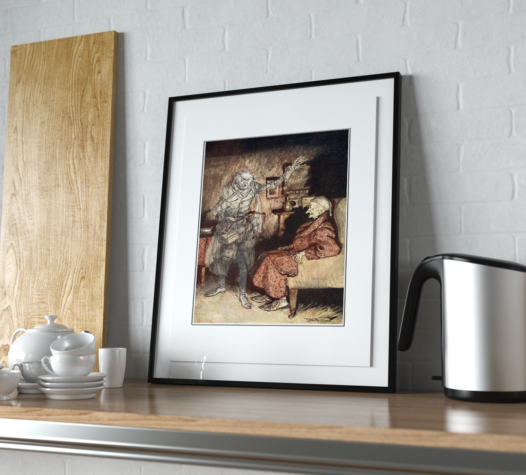 Dickens A Christmas Carol, Marley's Ghost Print – snowgooseandlily
