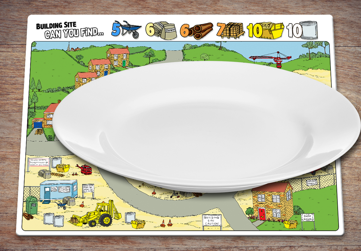 Building Site Placemat – snowgooseandlily