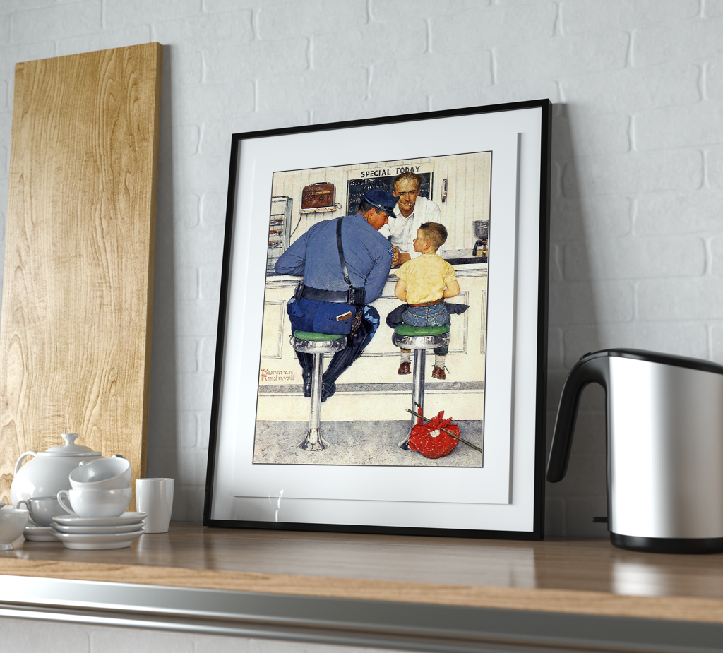 Norman Rockwell The Runaway Print – snowgooseandlily