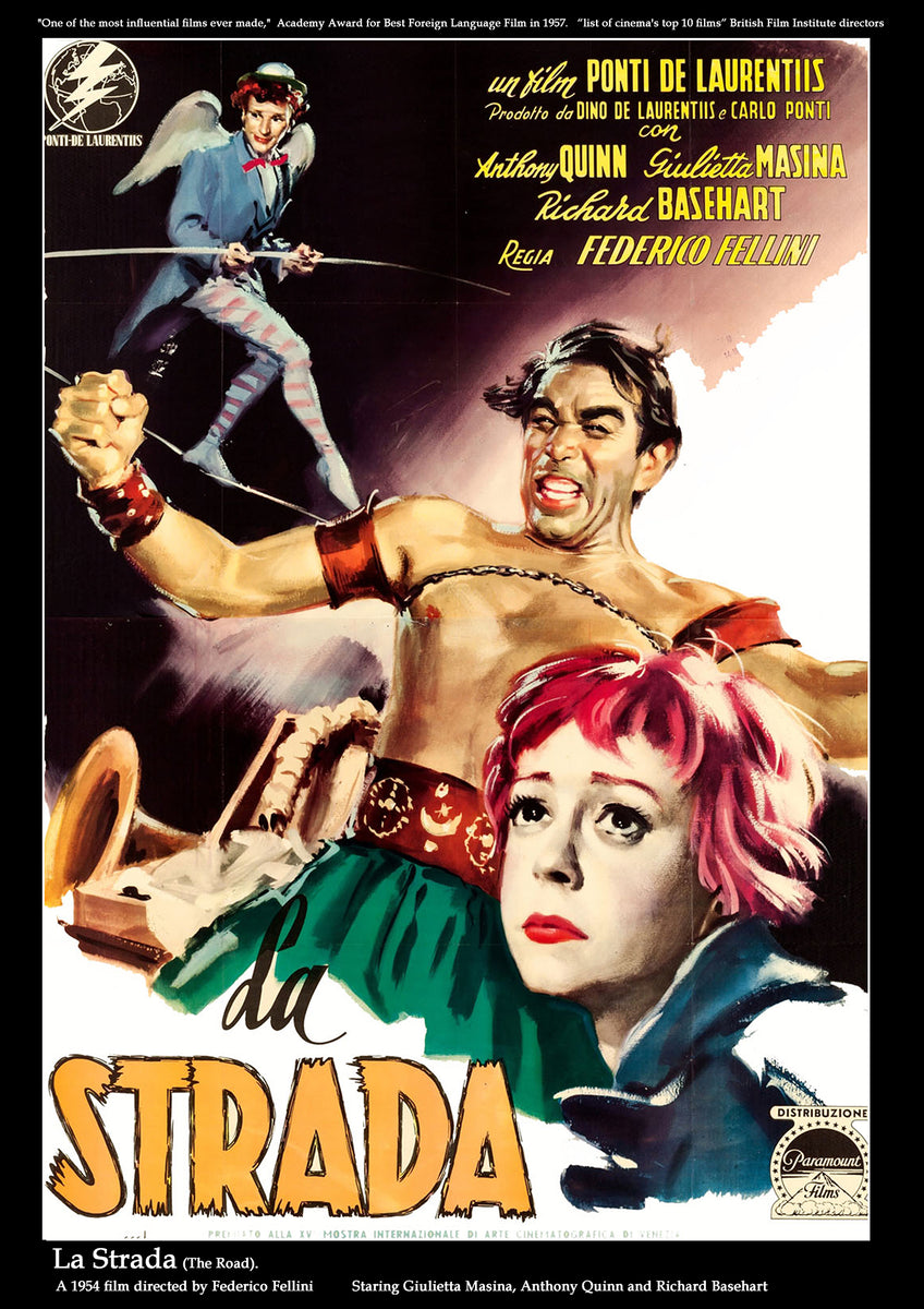 Classic Italian film posters - set of 6 - A3 – snowgooseandlily